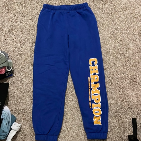 Edikted | Pants & Jumpsuits | Royal Blue Sweats | Poshmark